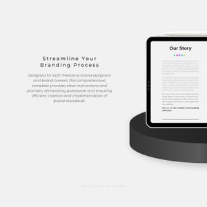 Professional Brand Visual Identity Guidelines Template: Canva, Indesign ...