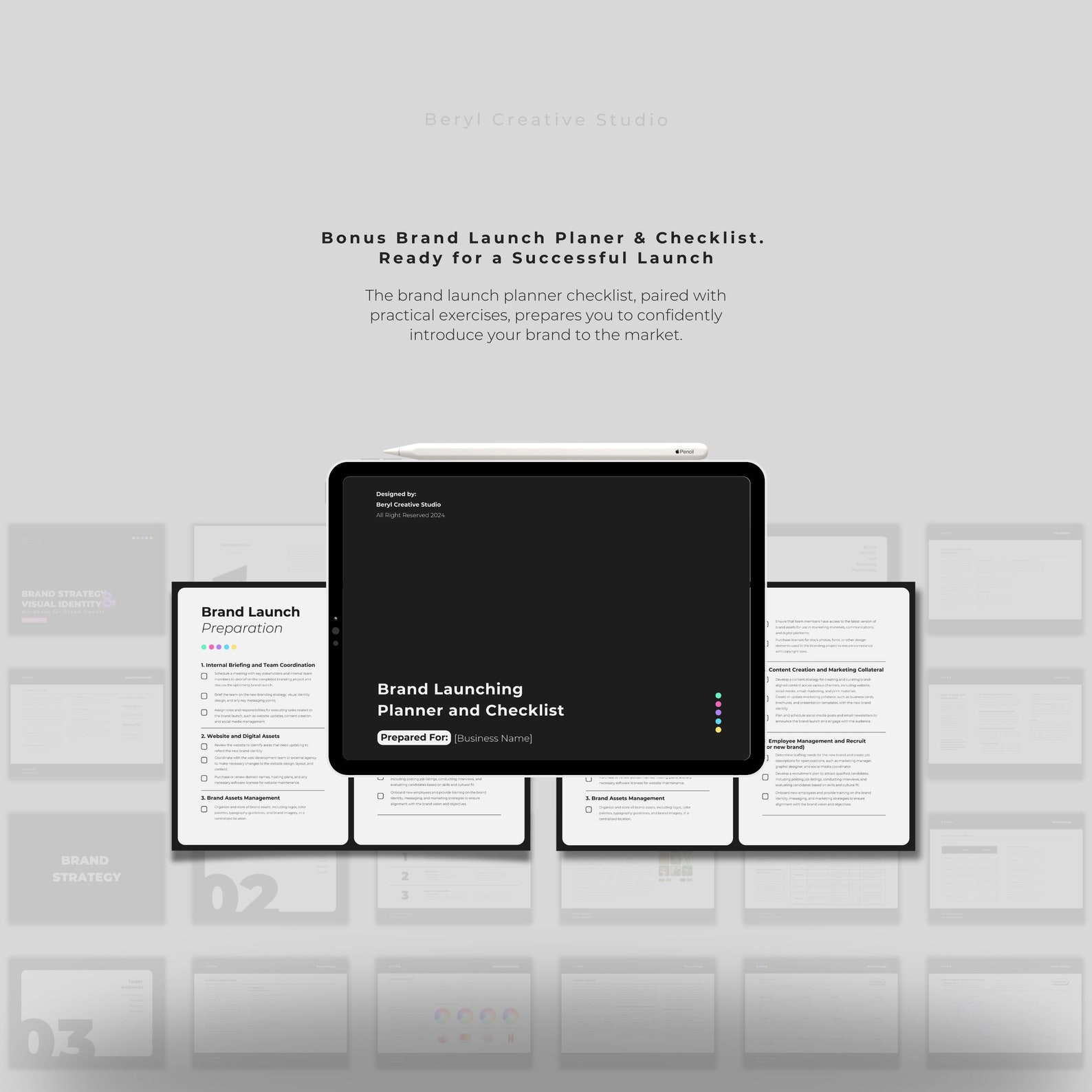 Brand Strategy and Visual Identity Workbook (branding Crash Course) for ...