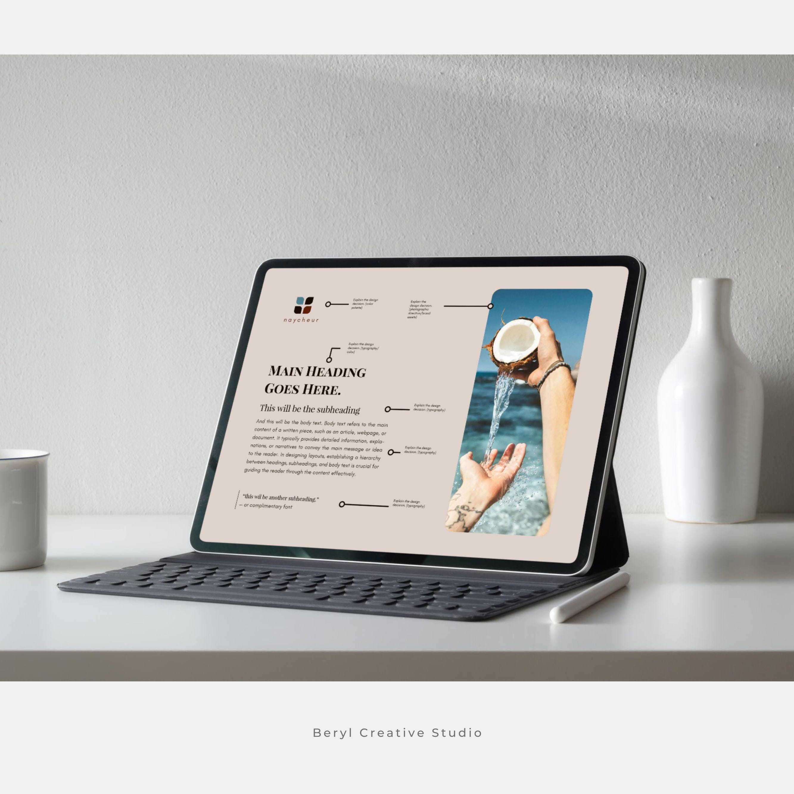 Professional Brand Visual Identity Presentation Template: Canva ...