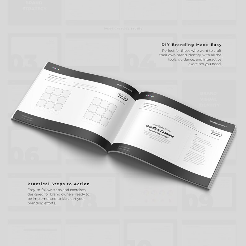 Brand Strategy and Visual Identity Workbook (branding Crash Course) for ...