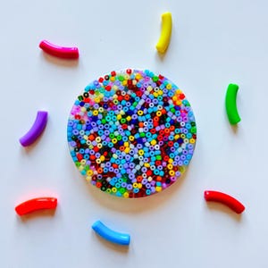 Pool Noodle Pick Pad - Rainbow Fidget Toy for Stress, Anxiety, ADHD ...
