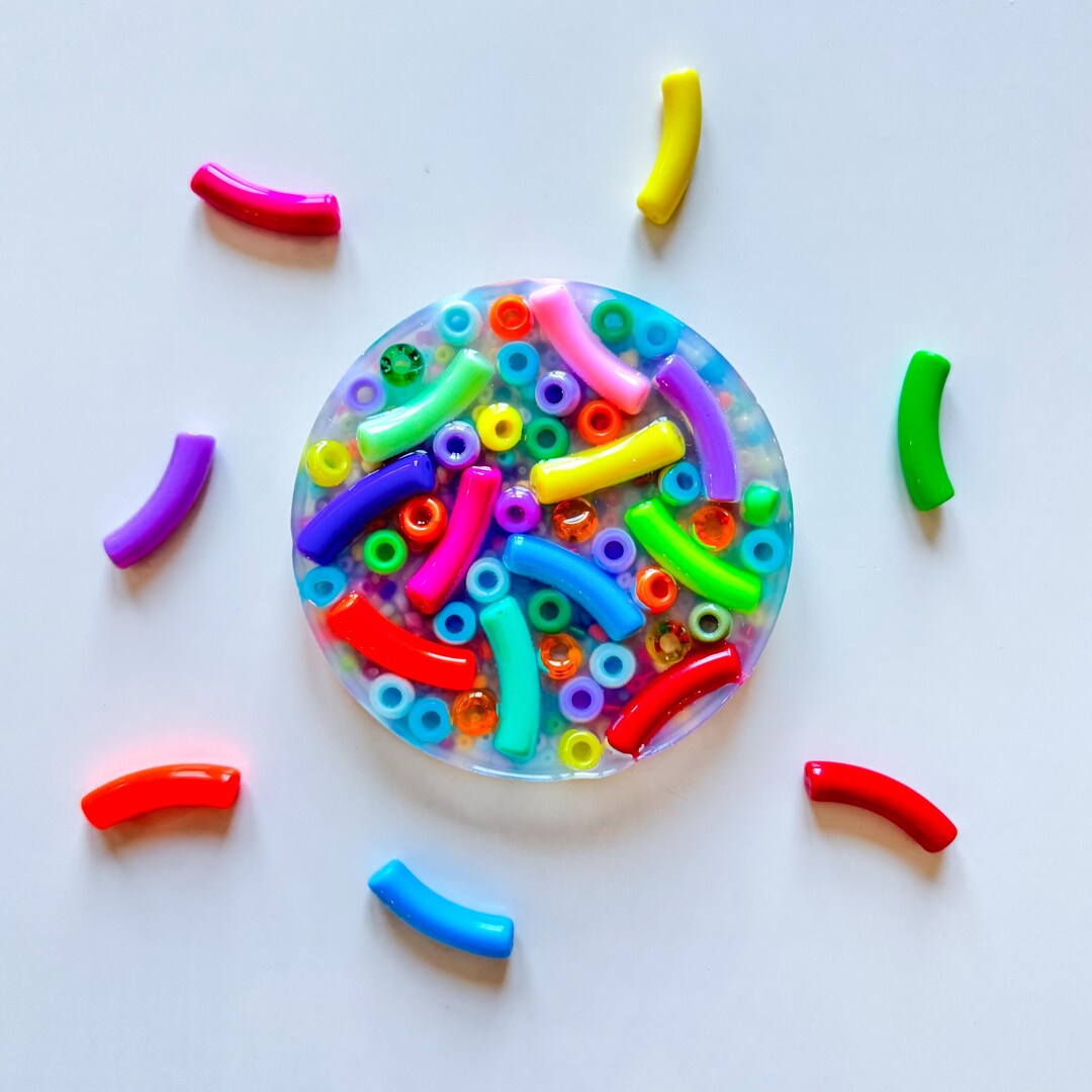 Pool Noodle Pick Pad - Rainbow Fidget Toy for Stress, Anxiety, ADHD ...