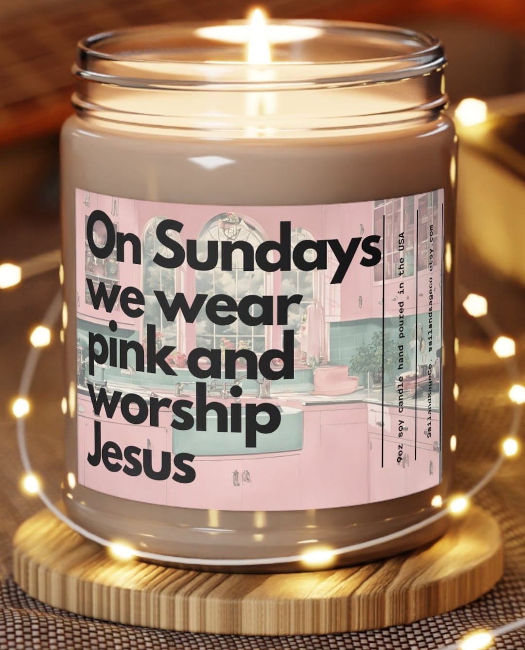 Natural Soy Candle Bible Soy Candle Christian Gift Scripture Candle ...