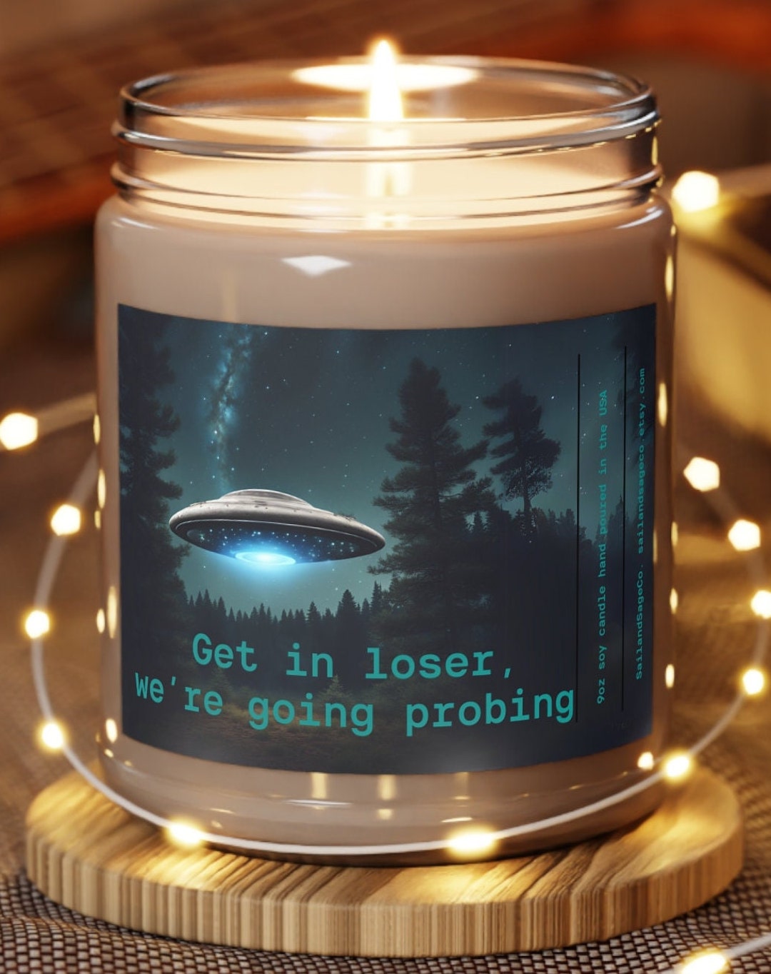Alien Gift Soy Wax Candle Mean Girls Gift Candle Gift UFO Gift Gifts ...