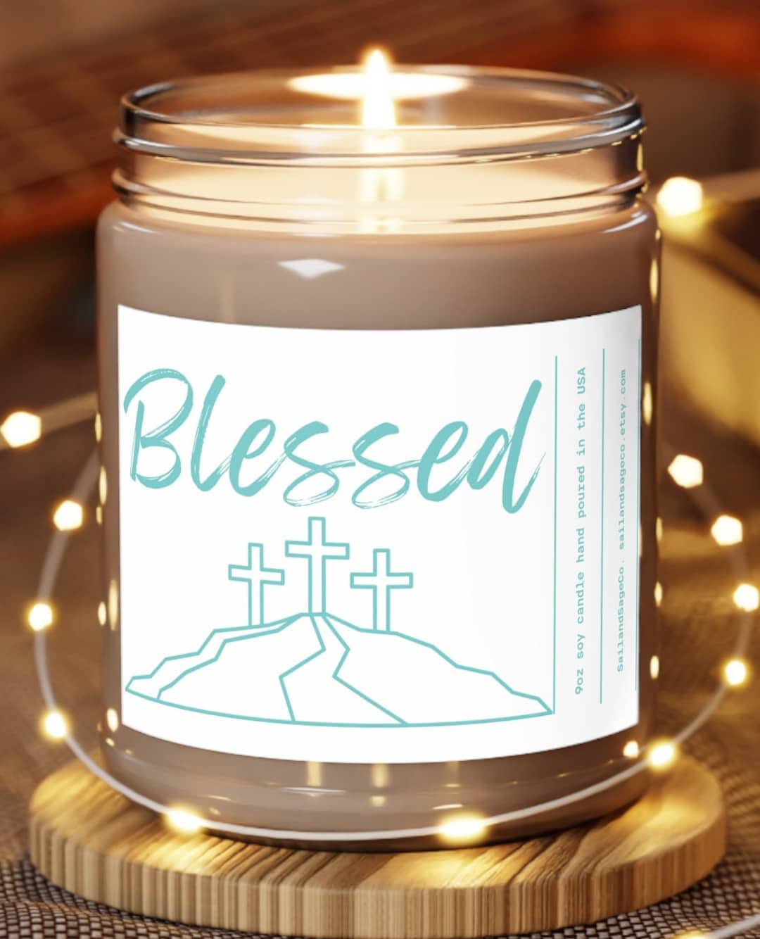 Natural Soy Candle Bible Verse Soy Candle Christian Gift Scripture ...