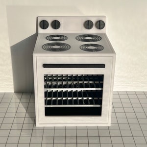 Customizable Miniature Oven 3D Printed - Etsy