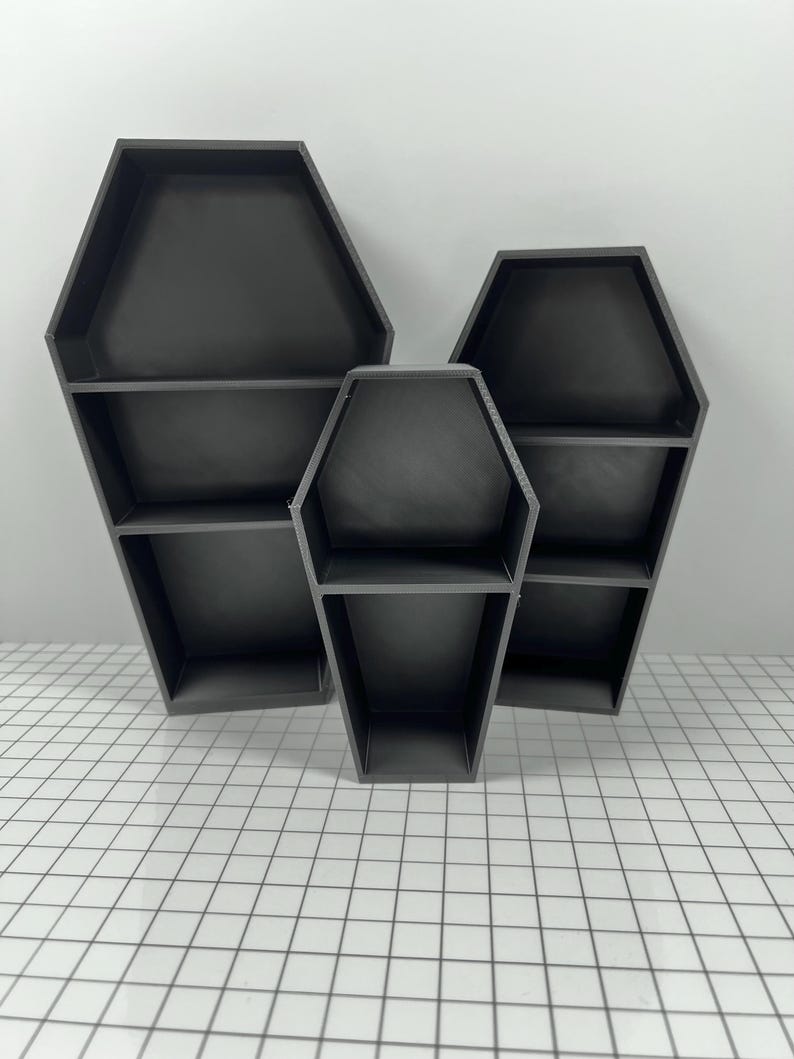 STL FILE for Miniature Coffin Shelves - Etsy