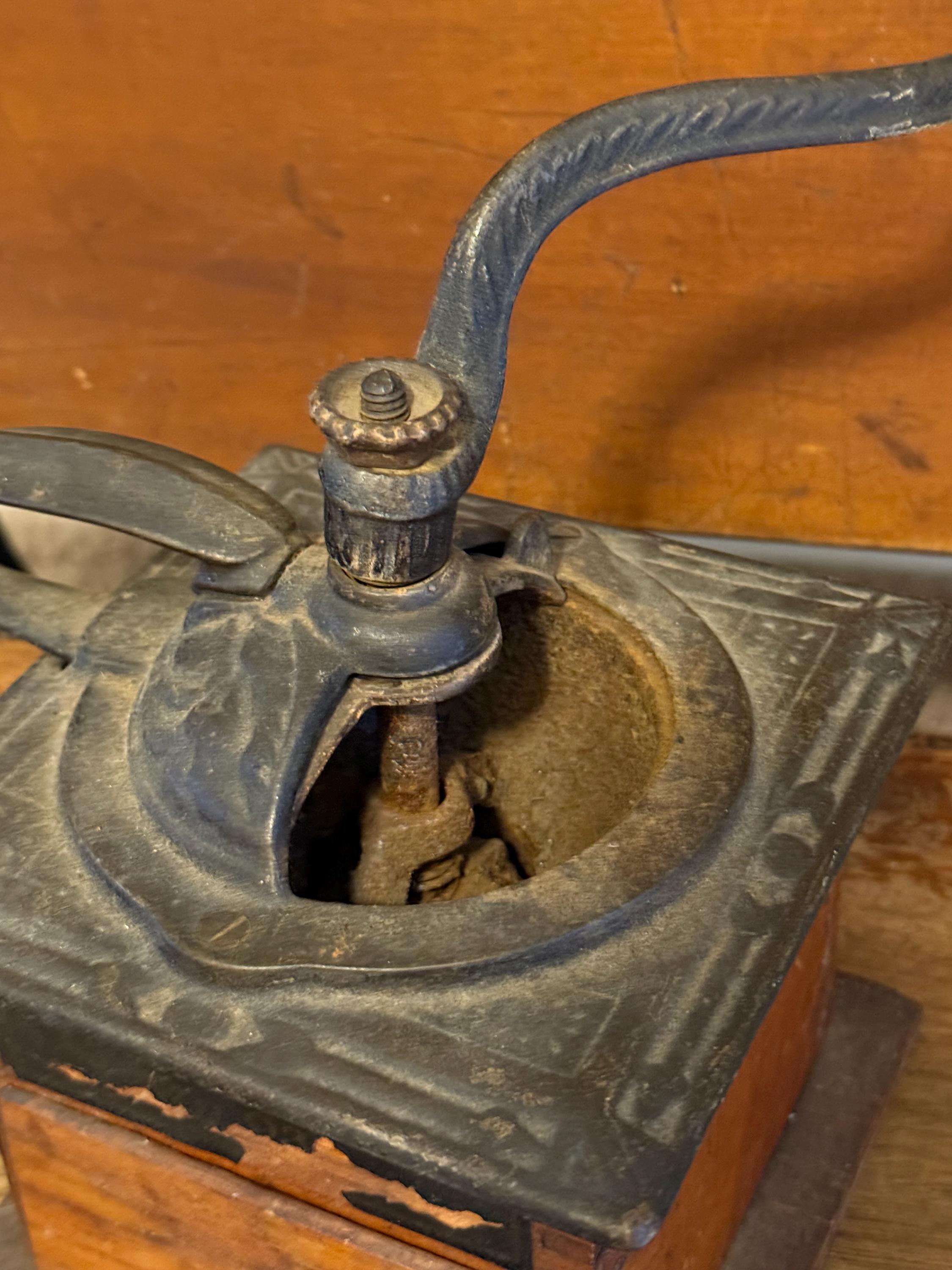 Antique Coffee Mill - Etsy