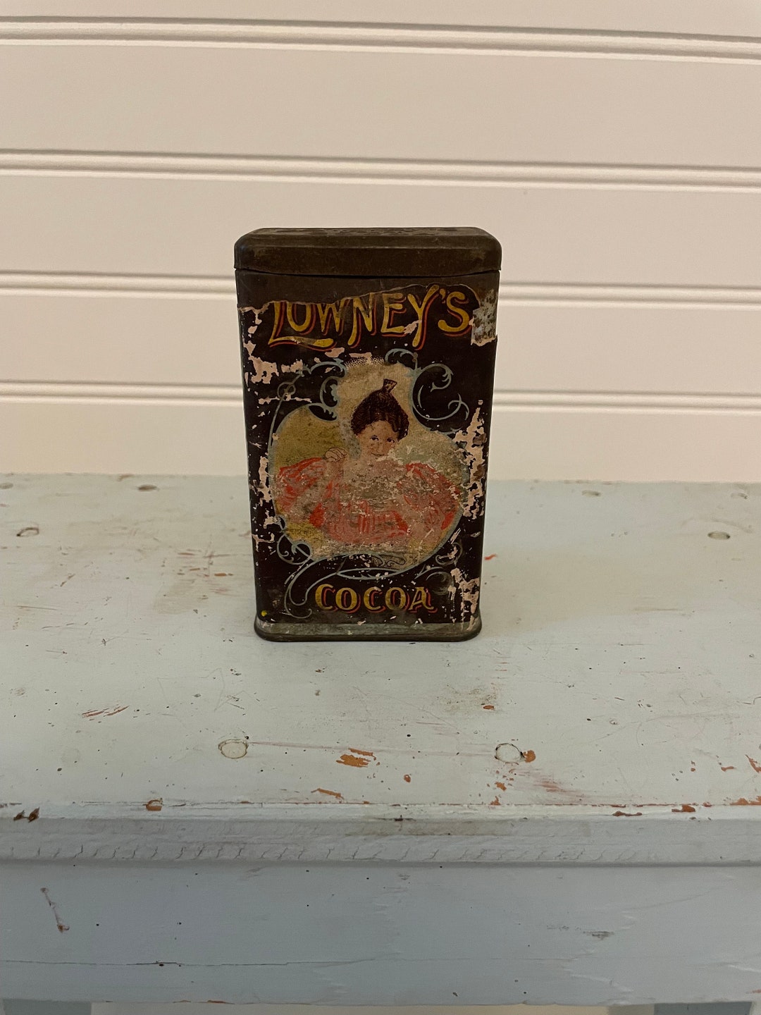 Vintage Lowney’s Hot Cocoa Tin - Etsy