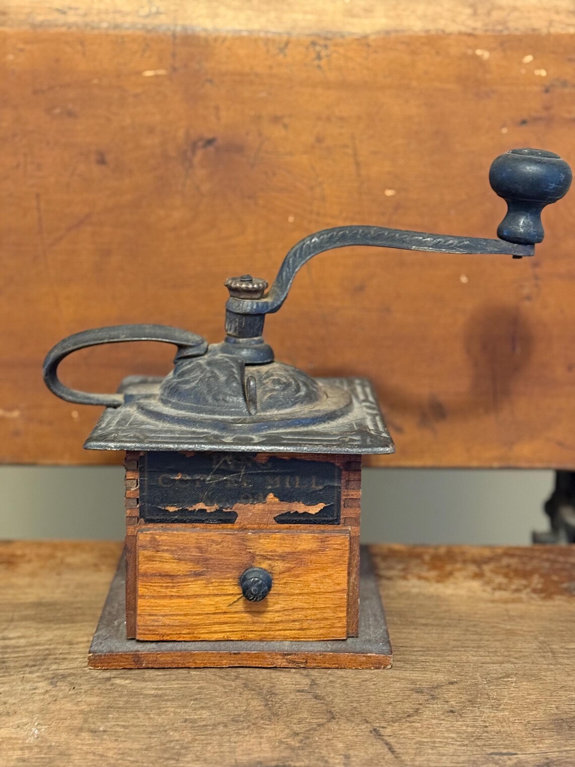 Antique Coffee Mill - Etsy