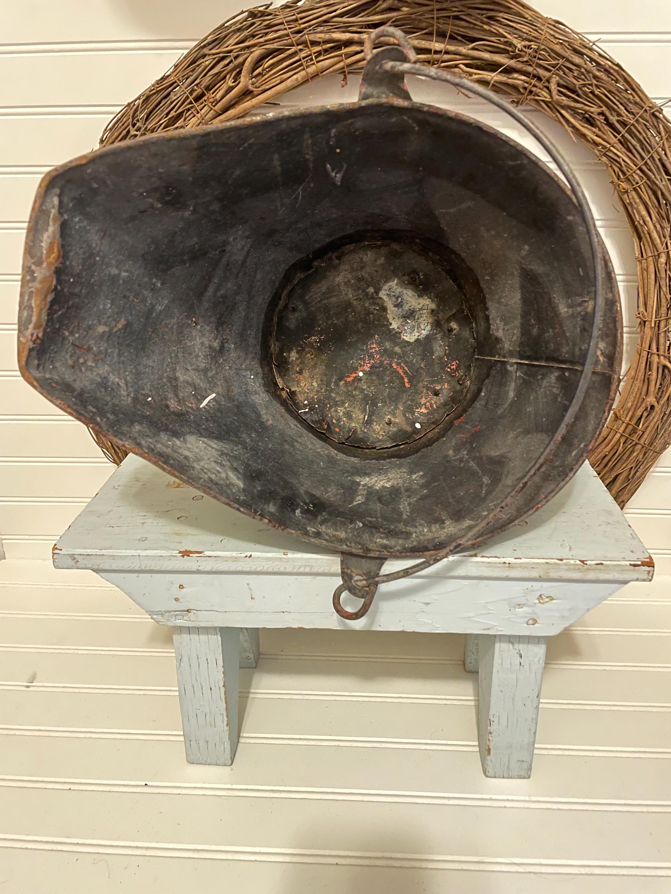 Vintage Scuttle Bucket - Etsy