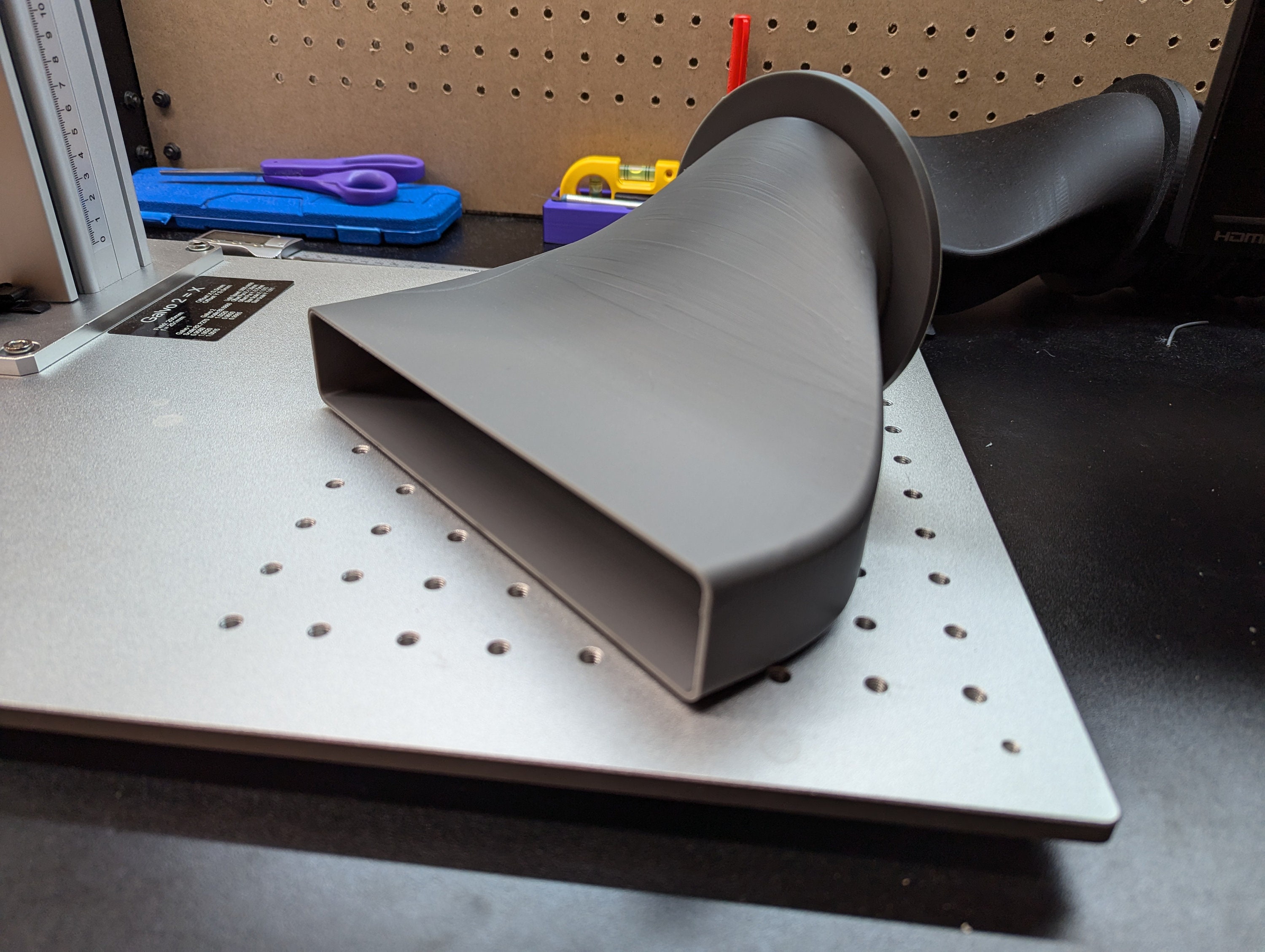 4" Magnetic Quick Disconnect Exhaust Vent - Portable HVAC Ventilation ...