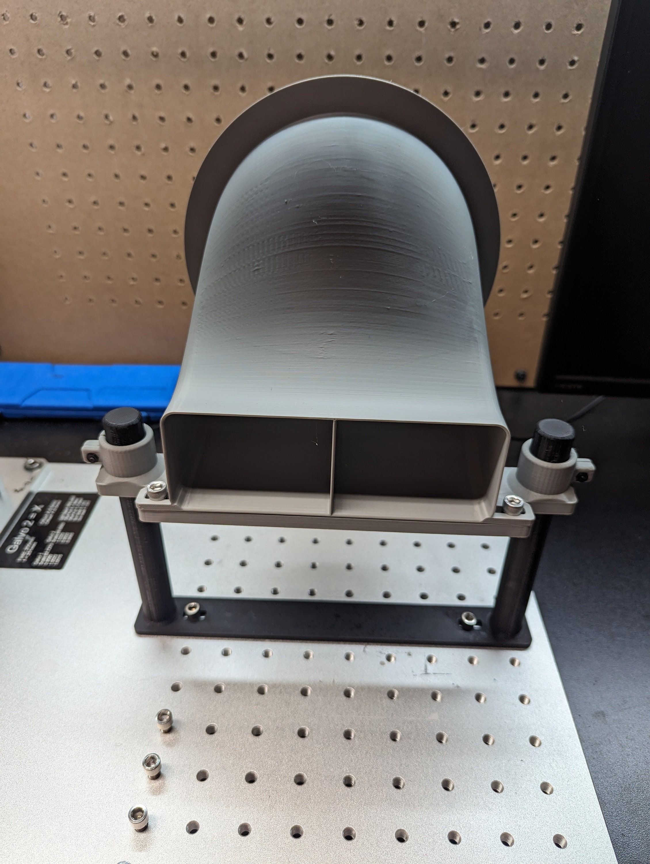 6" Magnetic Fume Extractor Duct: Laser Engraving, Soldering ...