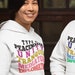 Enneagram Type 9: Peacemaker Hoodie | Curve Pink Sweater | Retro ...