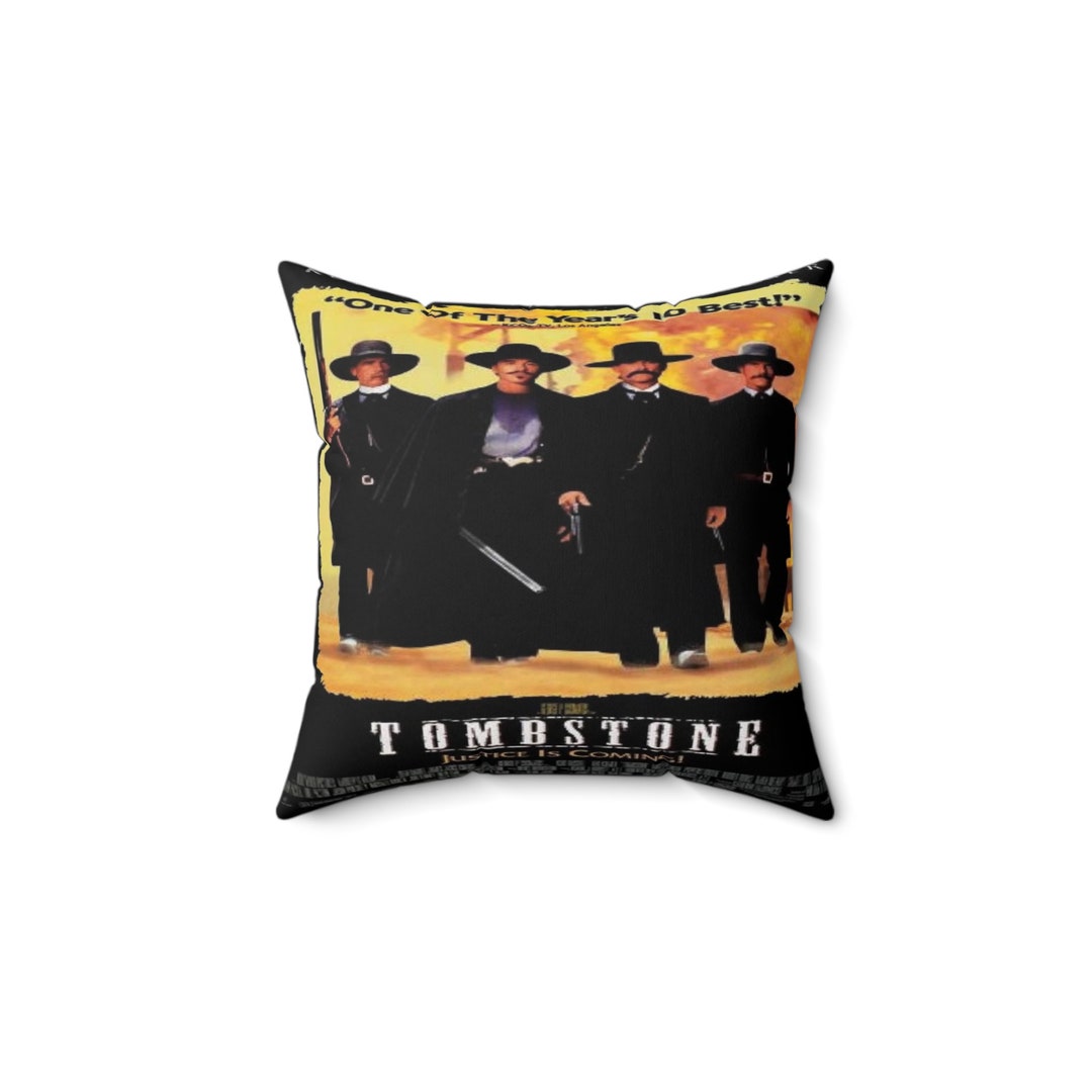 Tombstone Movie Man Cave Pillow - Etsy