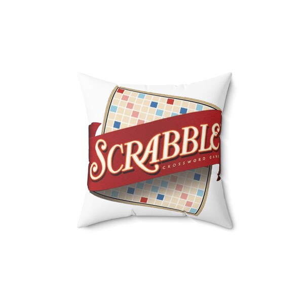 Scrabble Pillow - Etsy