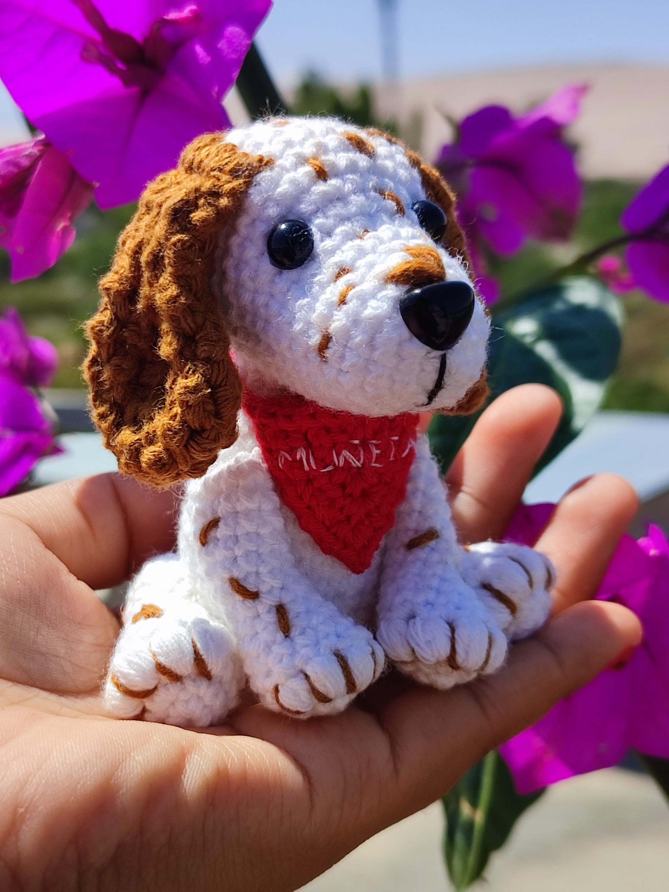 Crochet Cocker Spaniel Dog Amigurumi Pattern, for Key Chains and Desk ...