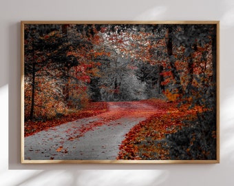 Frame TV Digital Download - Fall Backroads - Etsy