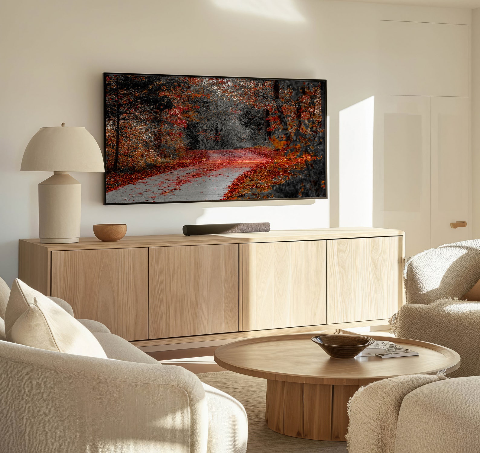 Frame TV Digital Download - Fall Backroads - Etsy