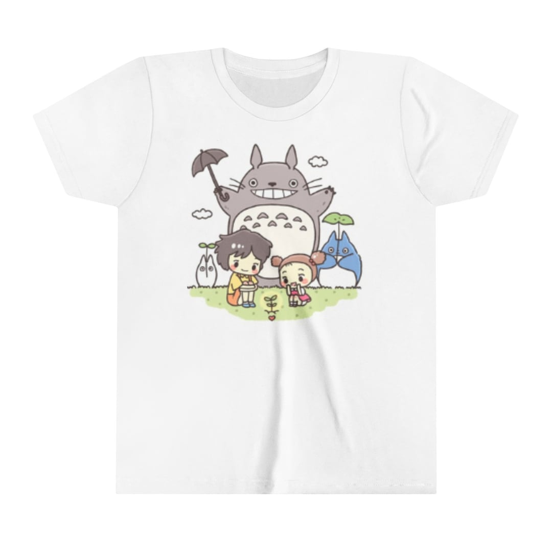 Totoro Youth Short Sleeve Tee - Etsy