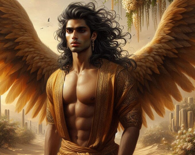 Pansexual Male Fallen Angel Spirit Companion Gray Arts Affectionate ...