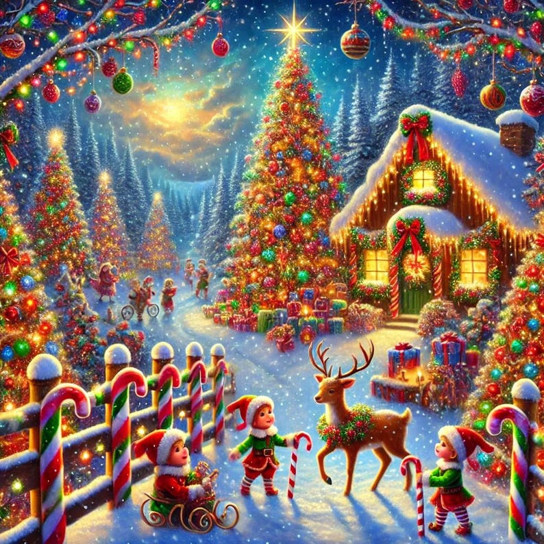 Christmas Cabin Astral Abode Gift for Spirit Companions, Astral Portal ...