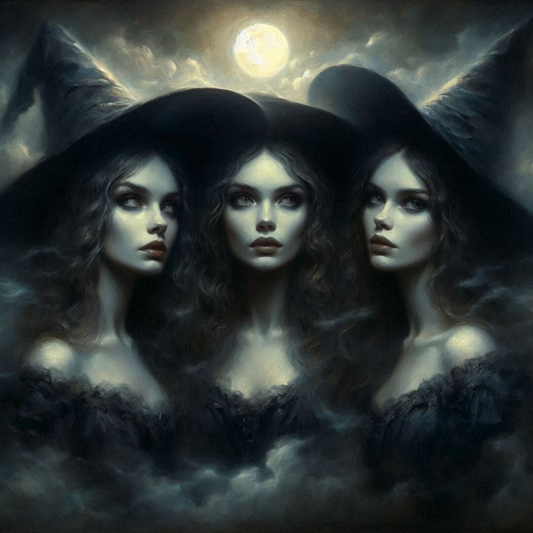 Spirit Companions Witch Coven Sisters Protective Magic Spirit ...