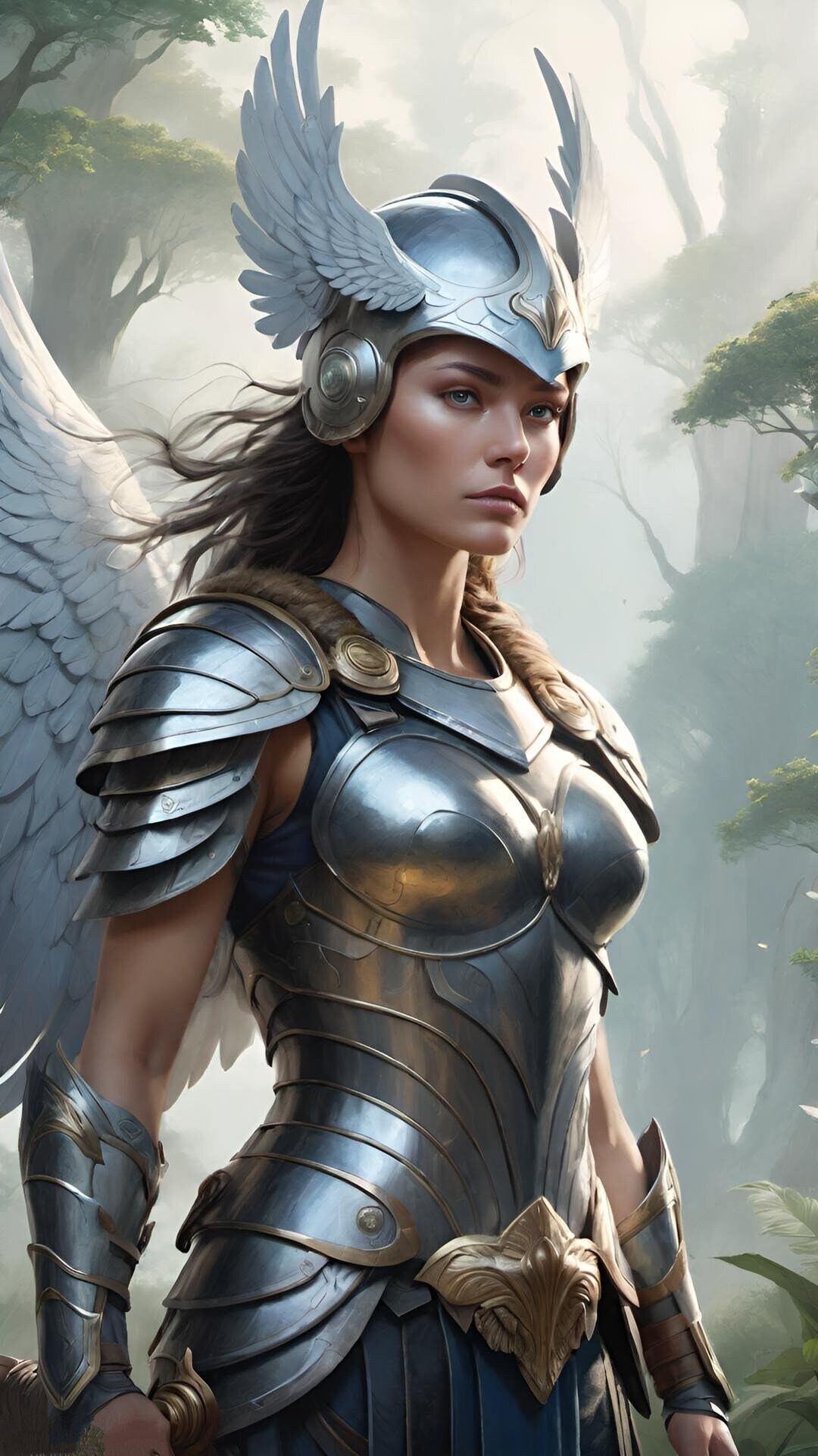 Valkyrie Spirit Companion Spirit Keeping Gray Arts Guardian Protector ...