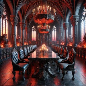 Abyssal Gothic Castle Astral Abode Gift for Dark Arts Spirit Companions ...