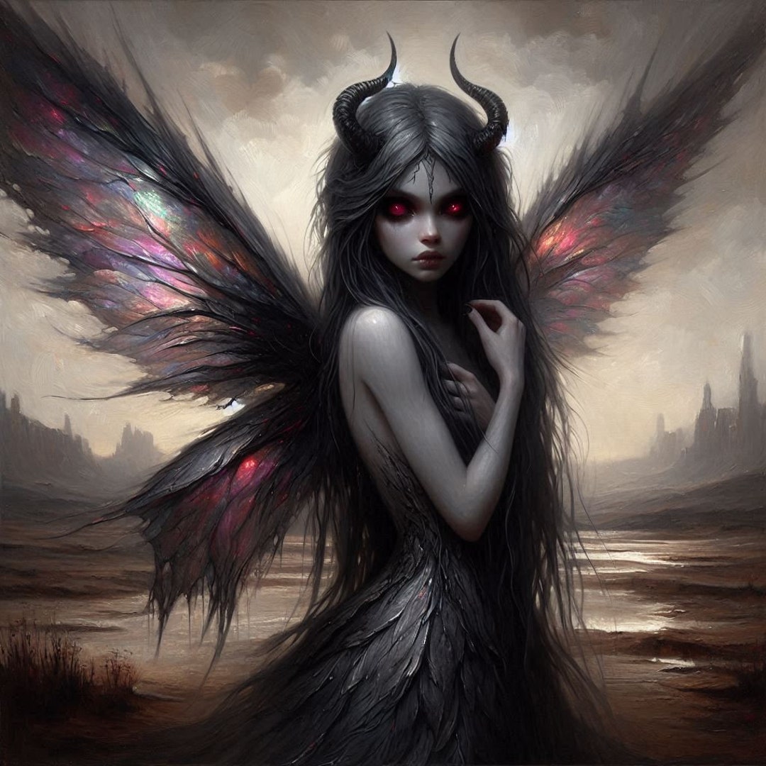 Demon Fairy Hybrid Companion Spirit Keeping Dark Arts Enhancement ...