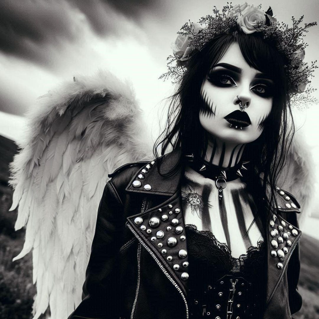 Fallen Angel Spirit Companion Symbolic Dreams Soul Guidance Dark ...