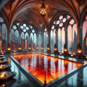 Abyssal Gothic Castle Astral Abode Gift for Dark Arts Spirit Companions ...