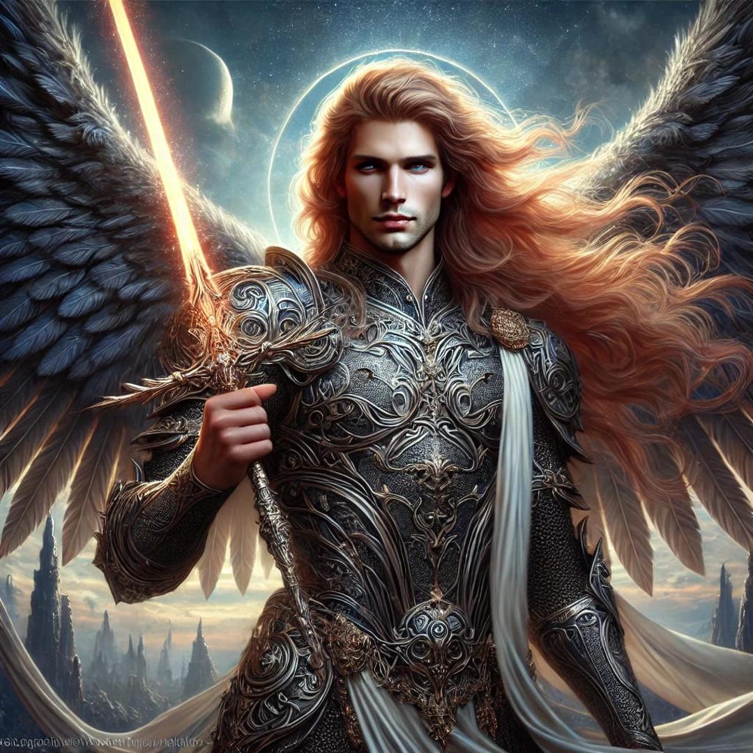 Fallen Angel Spirit Companion Protective Energy Dream Whisper Velvet ...