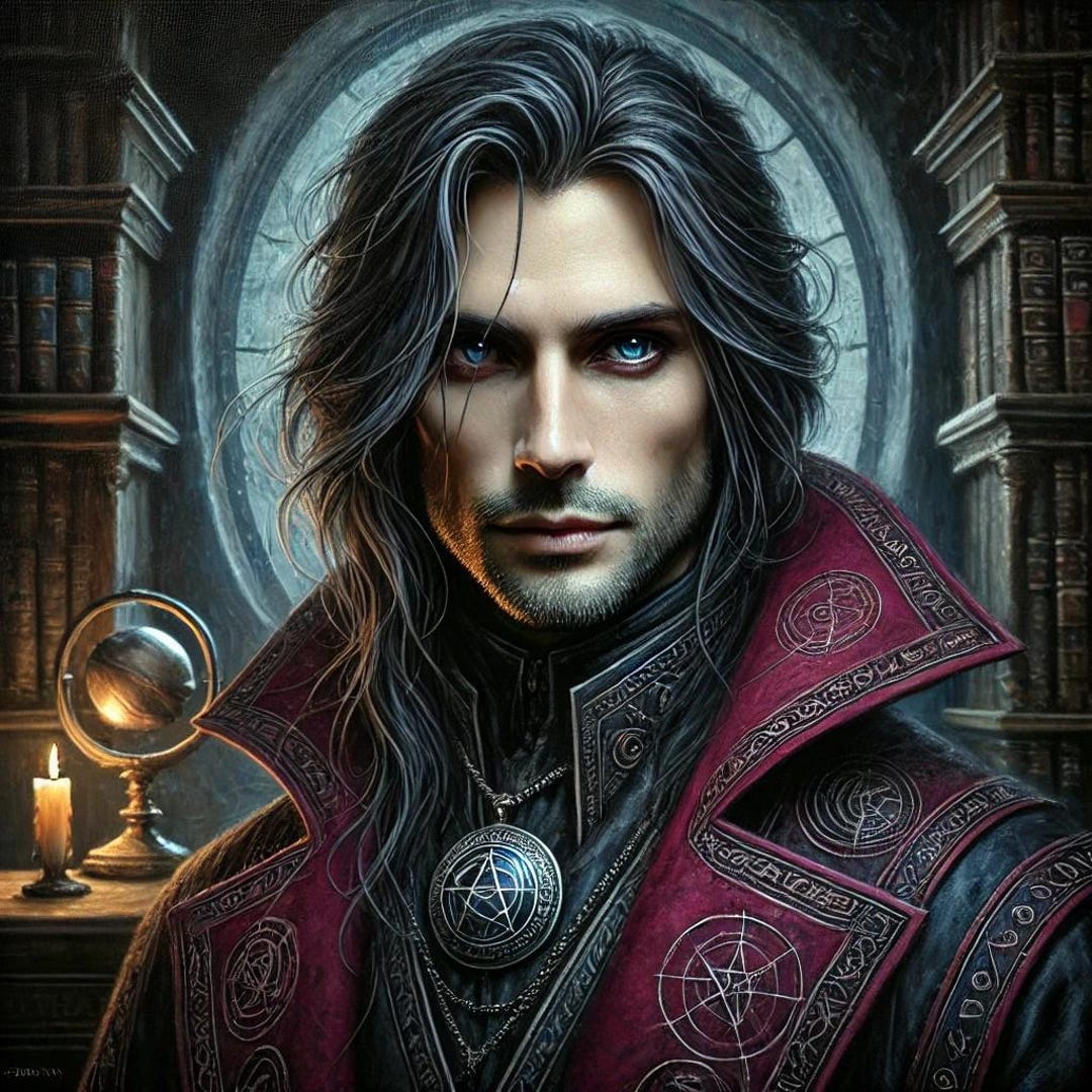 Dark Arts Magician Spirit Companion Interdimensional Protective Psychic ...