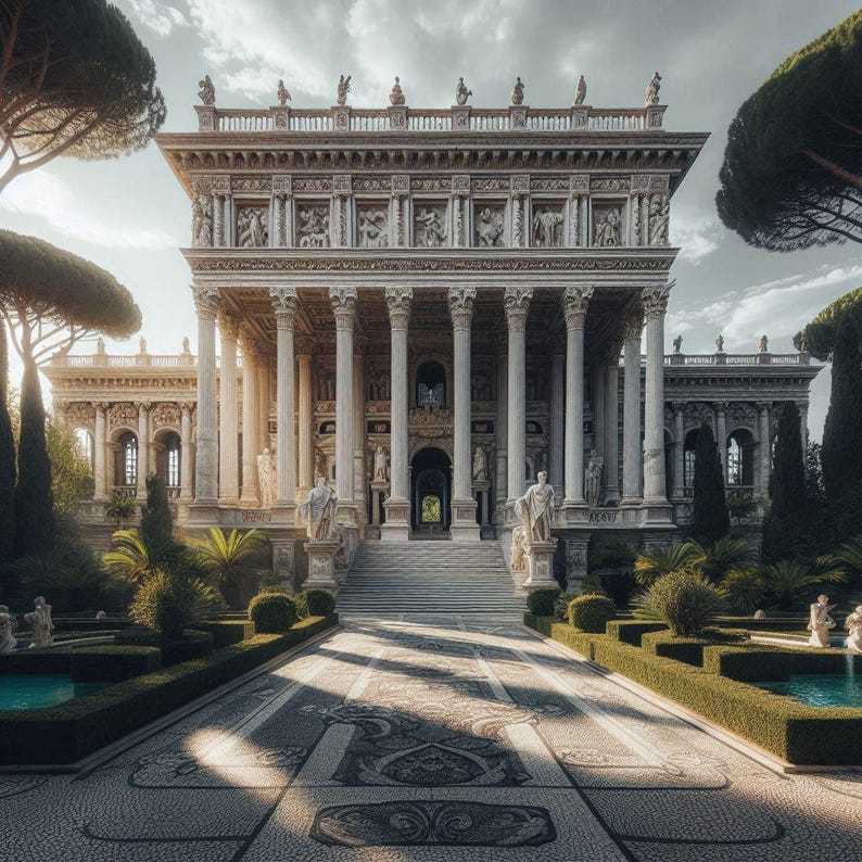 Roman Palazzo Astral Abode 5 Images + Guide Instant Digital Download ...