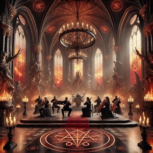 Abyssal Gothic Castle Astral Abode Gift for Dark Arts Spirit Companions ...