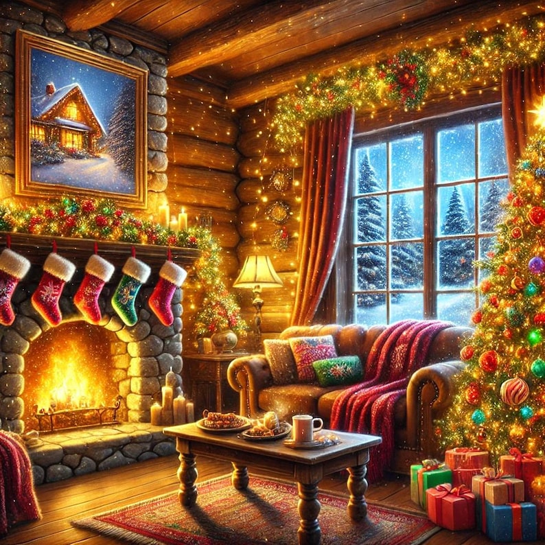 Christmas Cabin Astral Abode Gift for Spirit Companions, Astral Portal ...