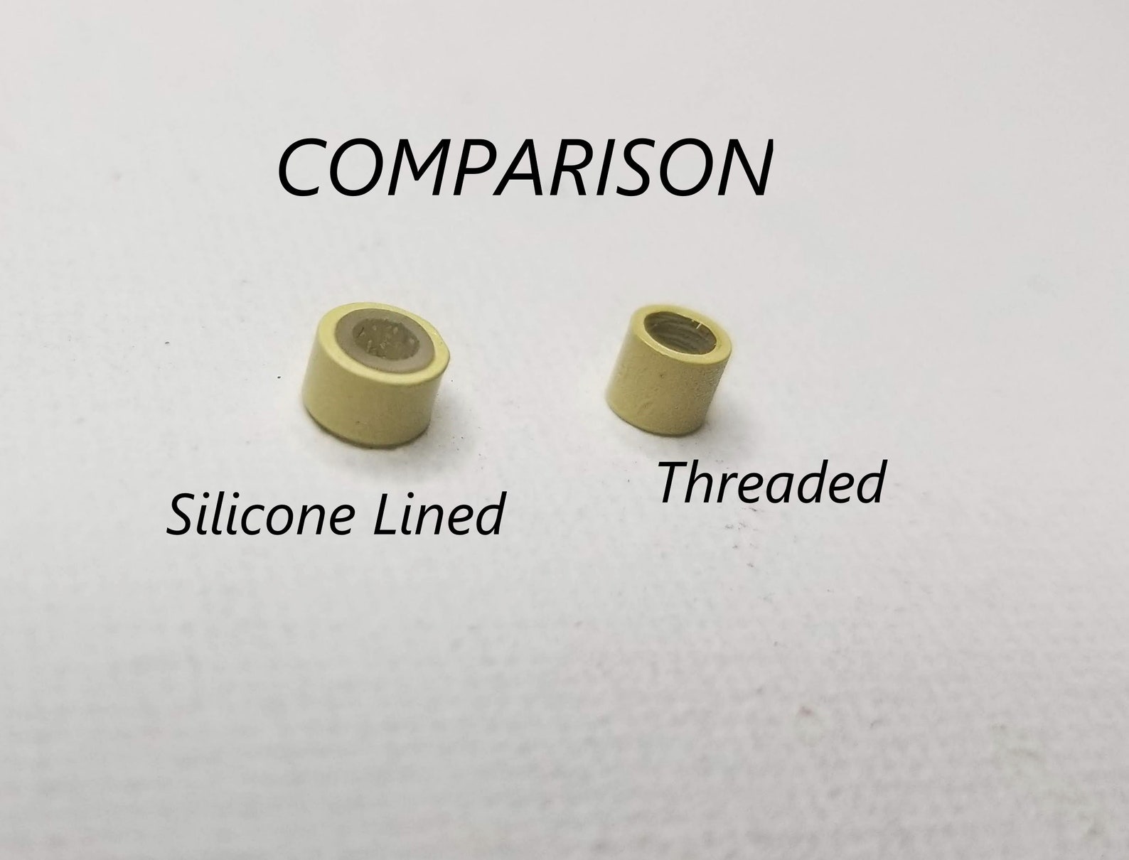 SILICONE Micro Ring CRIMP BEADS for Hair and Feather Extensions, Bella ...