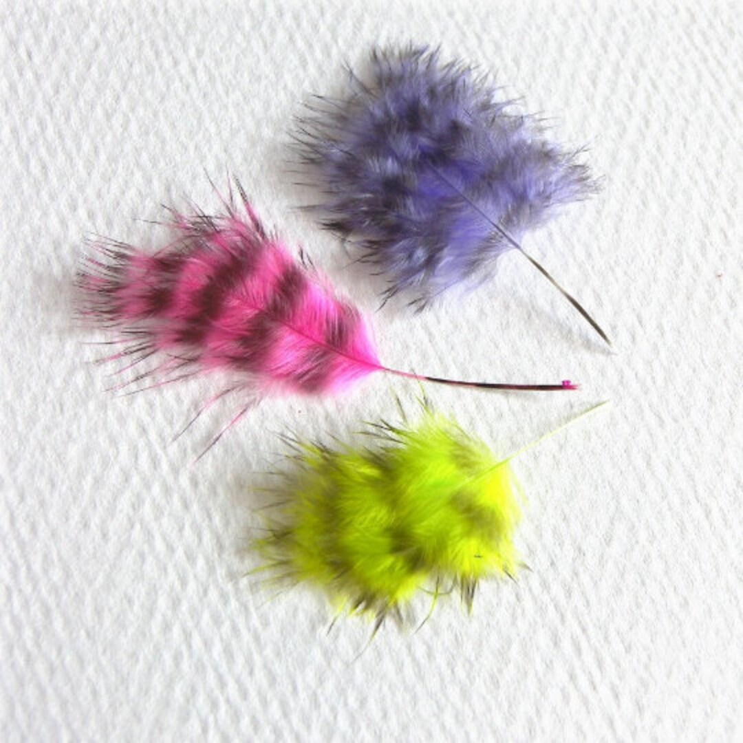 ISABELLA MINIATURE GRIZZLY Feathers, Small Bits and Pieces, Pick Your ...