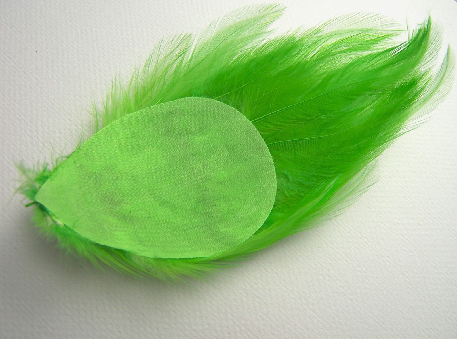 LIME GREEN Feather Pads | Etsy