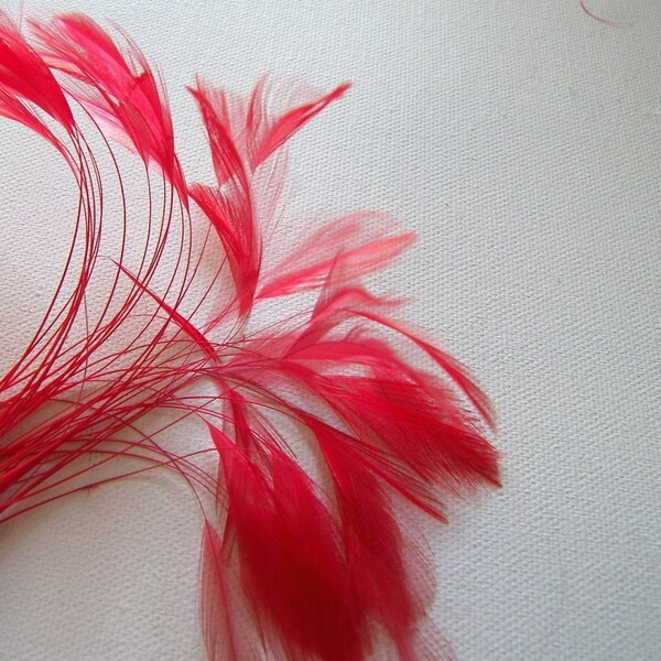 Red Feathers - Etsy