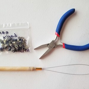COMPLETE KITS or Pick Only the Tools You Want: Micro Link Beads, Pliers ...
