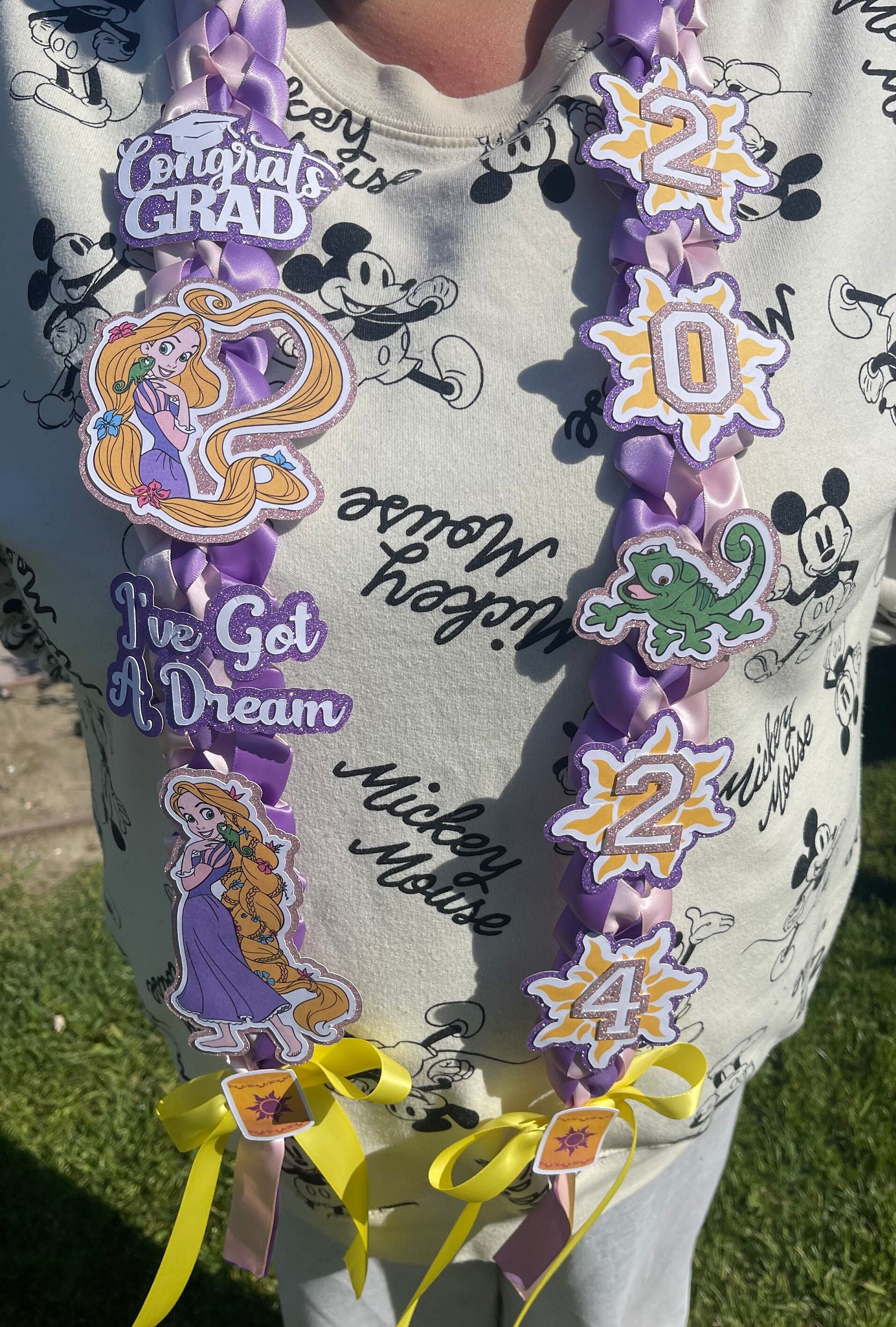 Princess Graduation Lei/ Princess Ribbon Lei/ Grad Gifts/ Congrats Grad ...