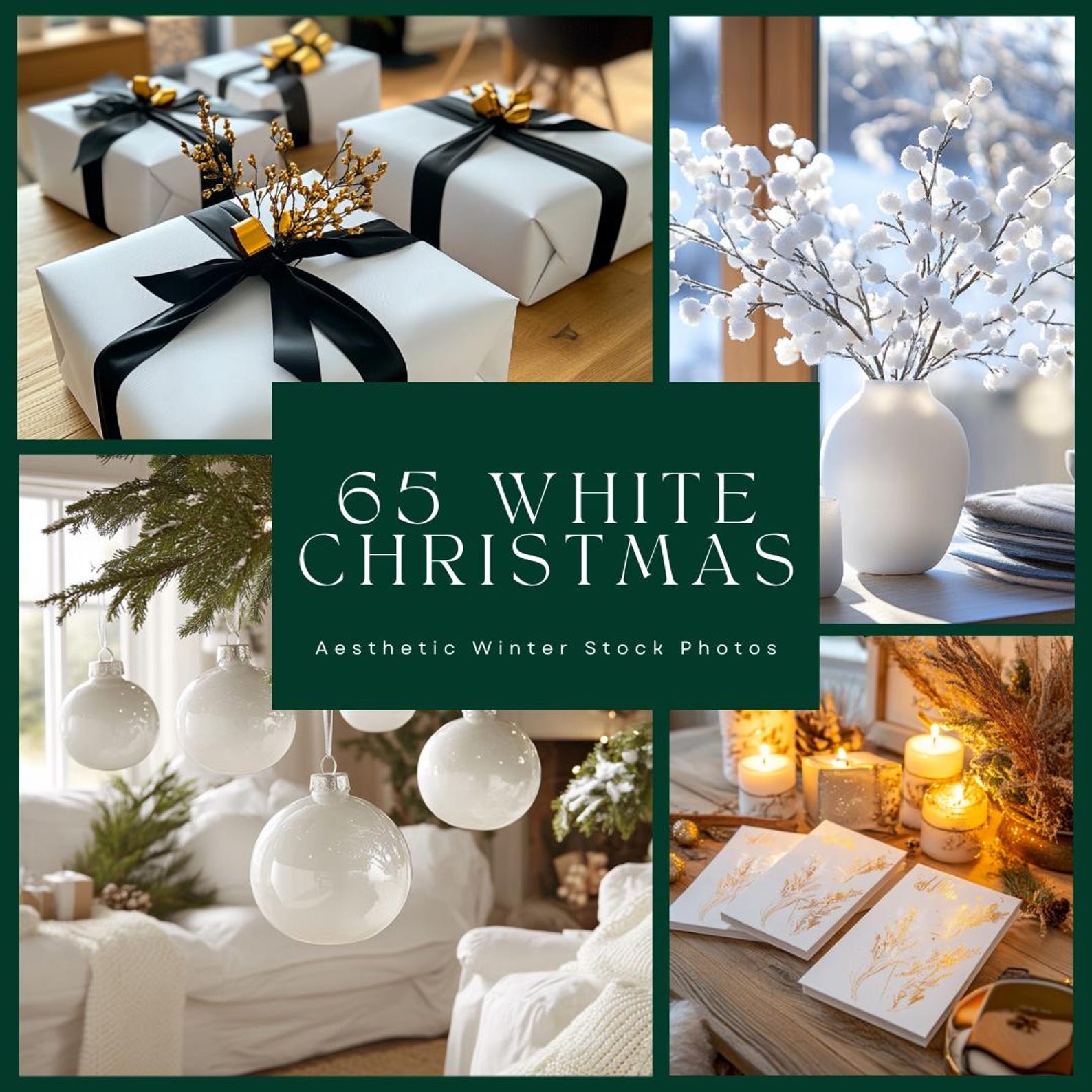 White Christmas Stock Photos Aesthetic Winter Images Cozy White ...