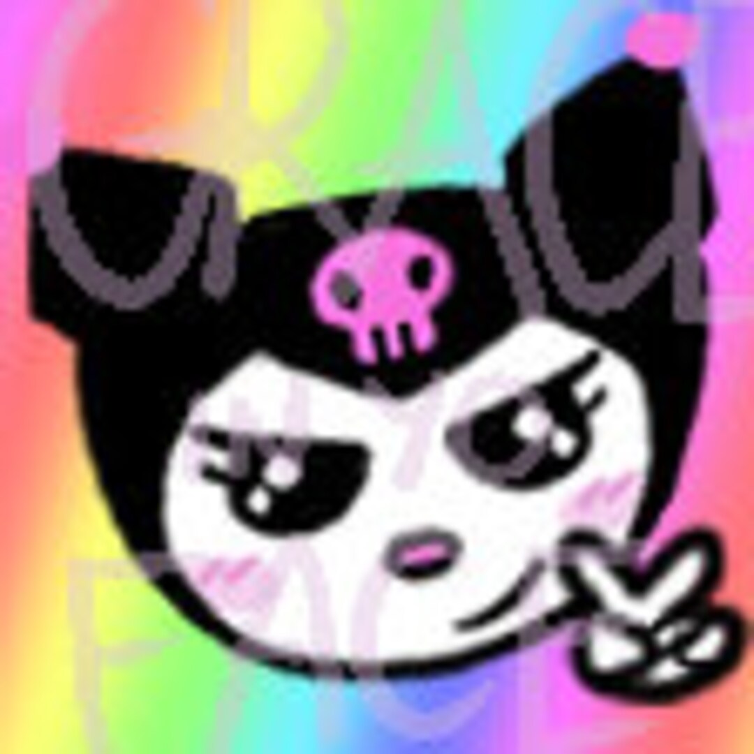 Ku-romi Peace Sign Emote - Etsy