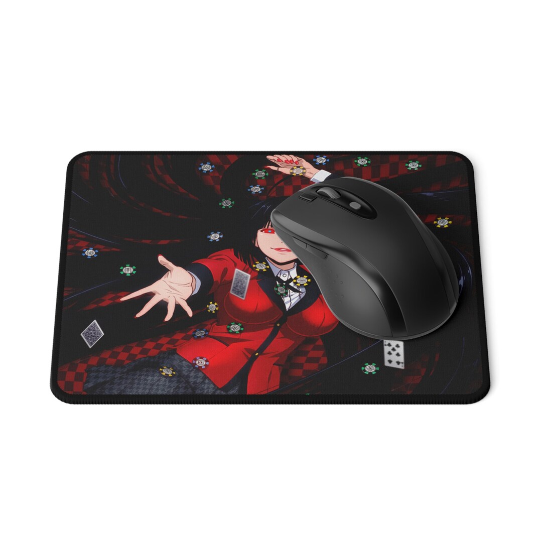 Anime Girl Kakegurui Non-slip Gaming Mouse Pad - Etsy