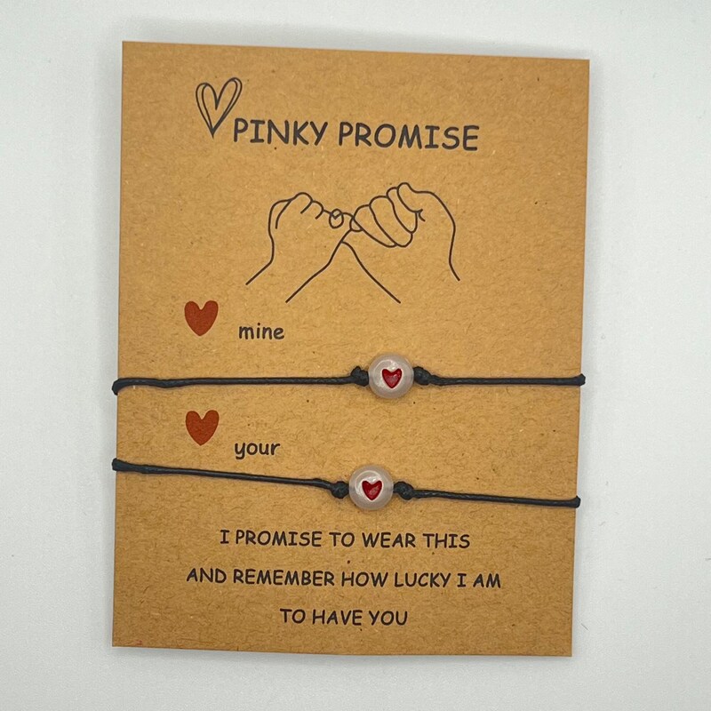 Pinky Promise Bracelet - Etsy