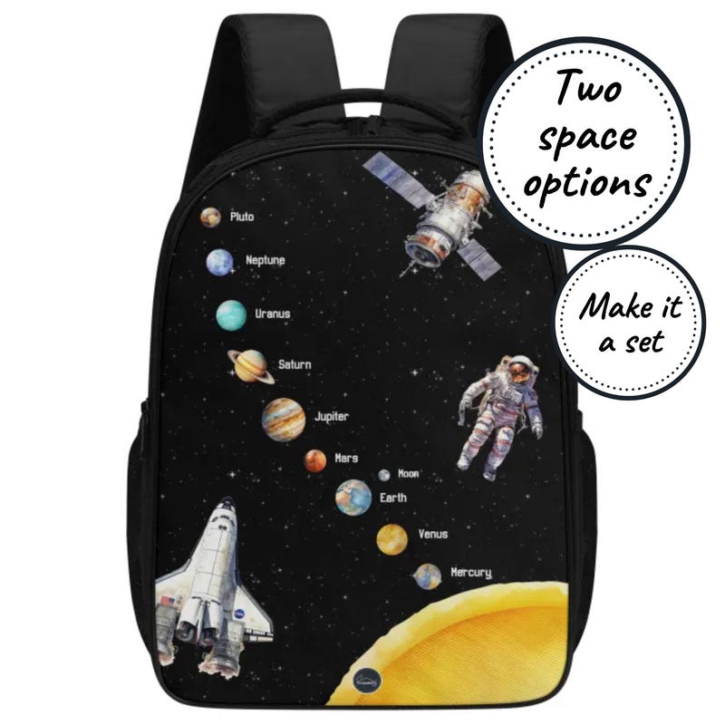 Space Backpack - Etsy
