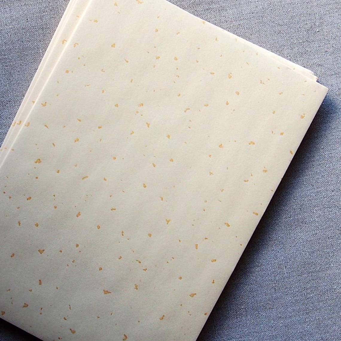 Chinese Traditional A4 Xuan Paper, Printable Thin Paper, Gold Fleck ...