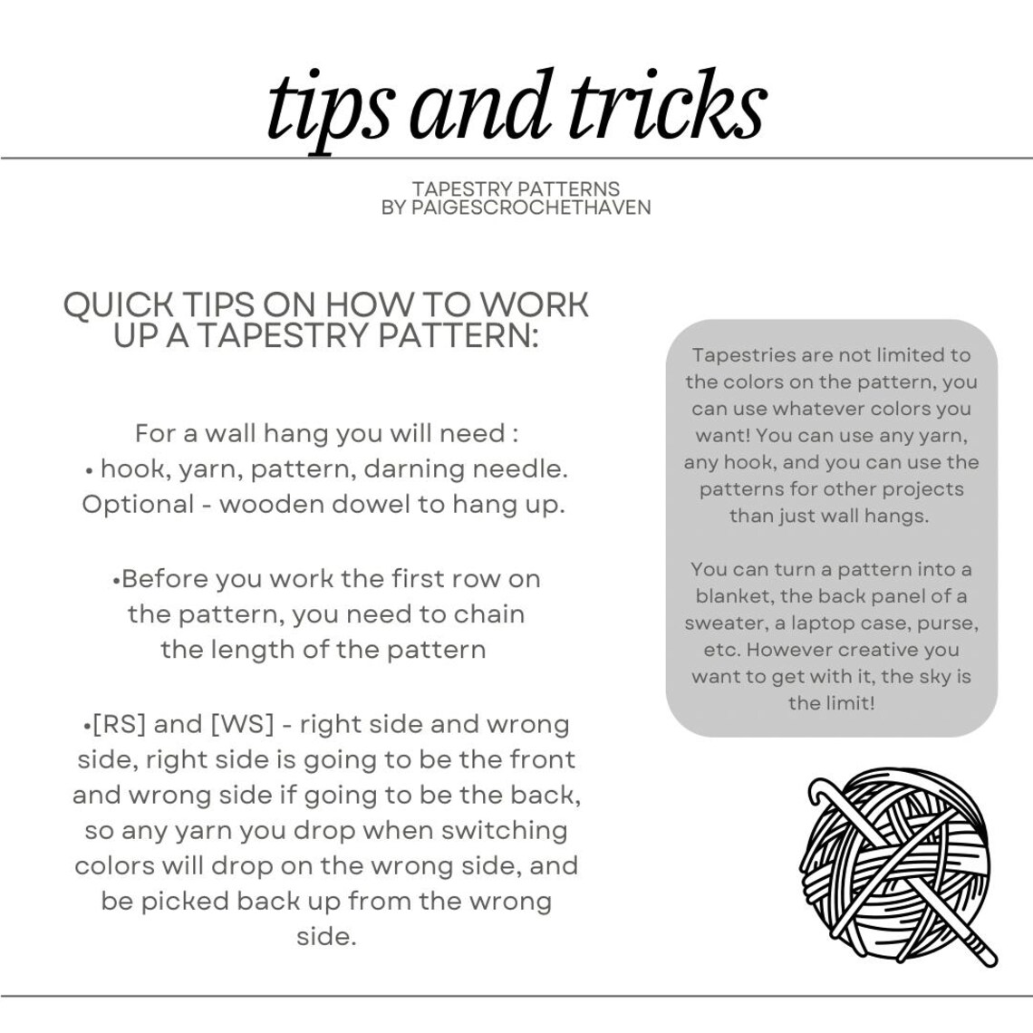 Blueberries Crochet Tapestry Pattern - PDF Pattern - Etsy